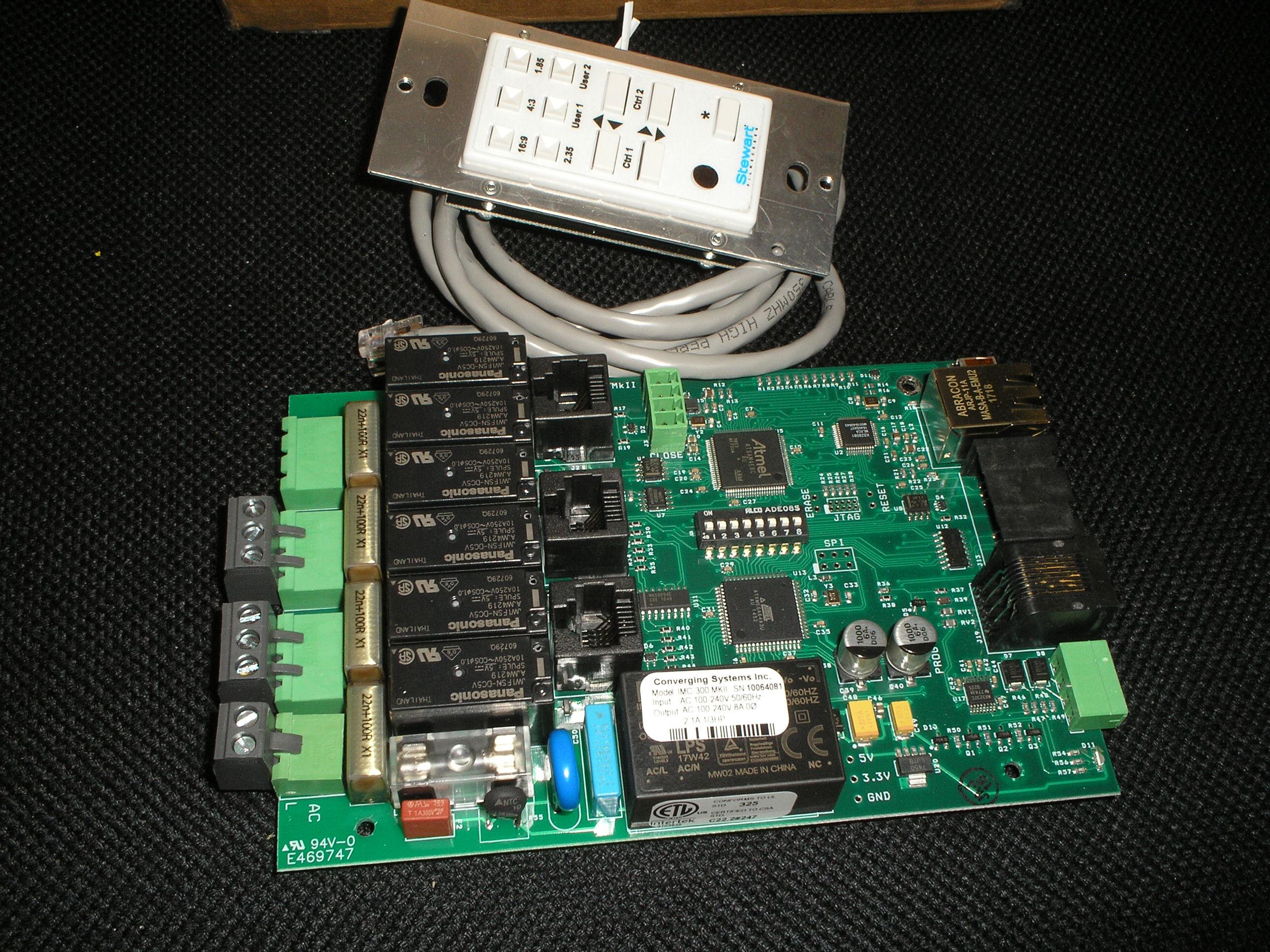 CVM Control and Wiring Diagram – Stewart Filmscreen Support Center